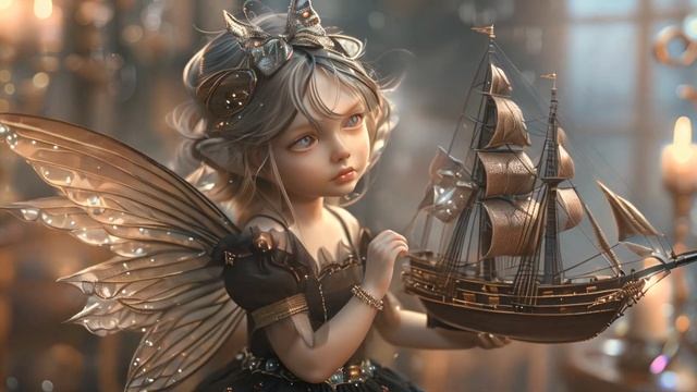 Aura Bloom - The Enchanted Black Airship Mysteries of the Fantasy World