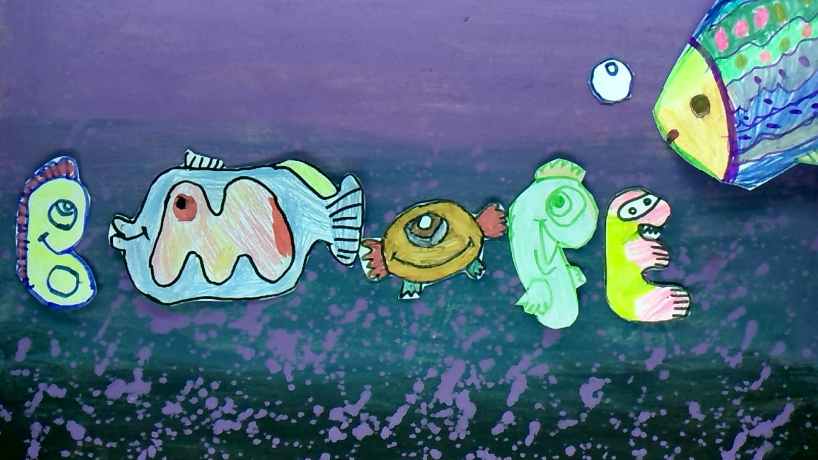 Мультфильм "В море" Кобзевы Демид и Артемий, Мультстудия "Пионер" г. Елец, 01.25г