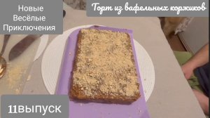 Торт из вафельных коржей | Выпуск 11 | НОВЫЕ Весёлые приключения | ПРЕМЬЕРА 2025