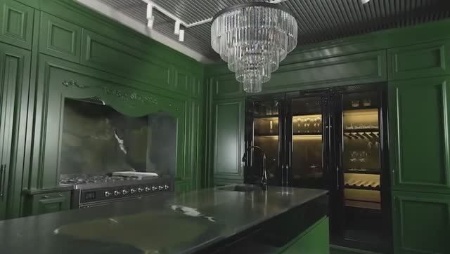 Кухня из кварцита Avocatus