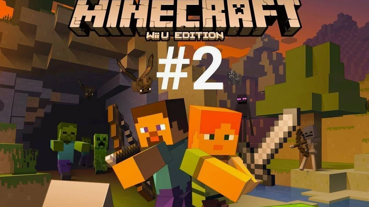 ИГРАЮ В MINECRAFT НАШЁЛ ДЕРЕВНЮ И ДОБЫЛ ЖЕЛЕЗО