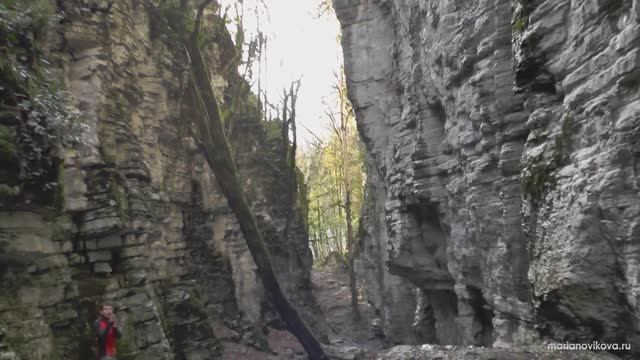 Сухой каньон реки Псахо, Сочи