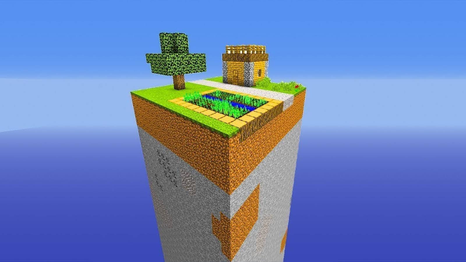 ЭКСТРЕМАЛЬНОЕ ВЫЖИВАНИЕ НА ОДНОМ ЧАНКЕ В МАЙНКРАФТ!