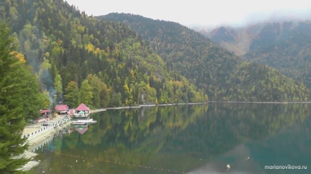 На озеро Рица на машине. Абхазия. Что посмотреть?!