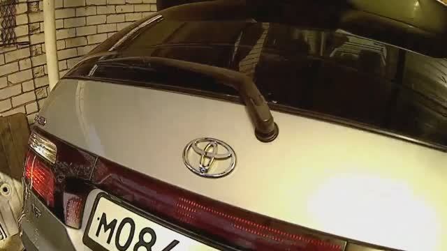 Тойота Эстима 2 Вскрытие пятой задней  двери