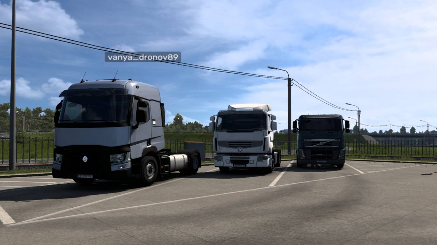 Euro Truck Simulator 2 Мультиплеер