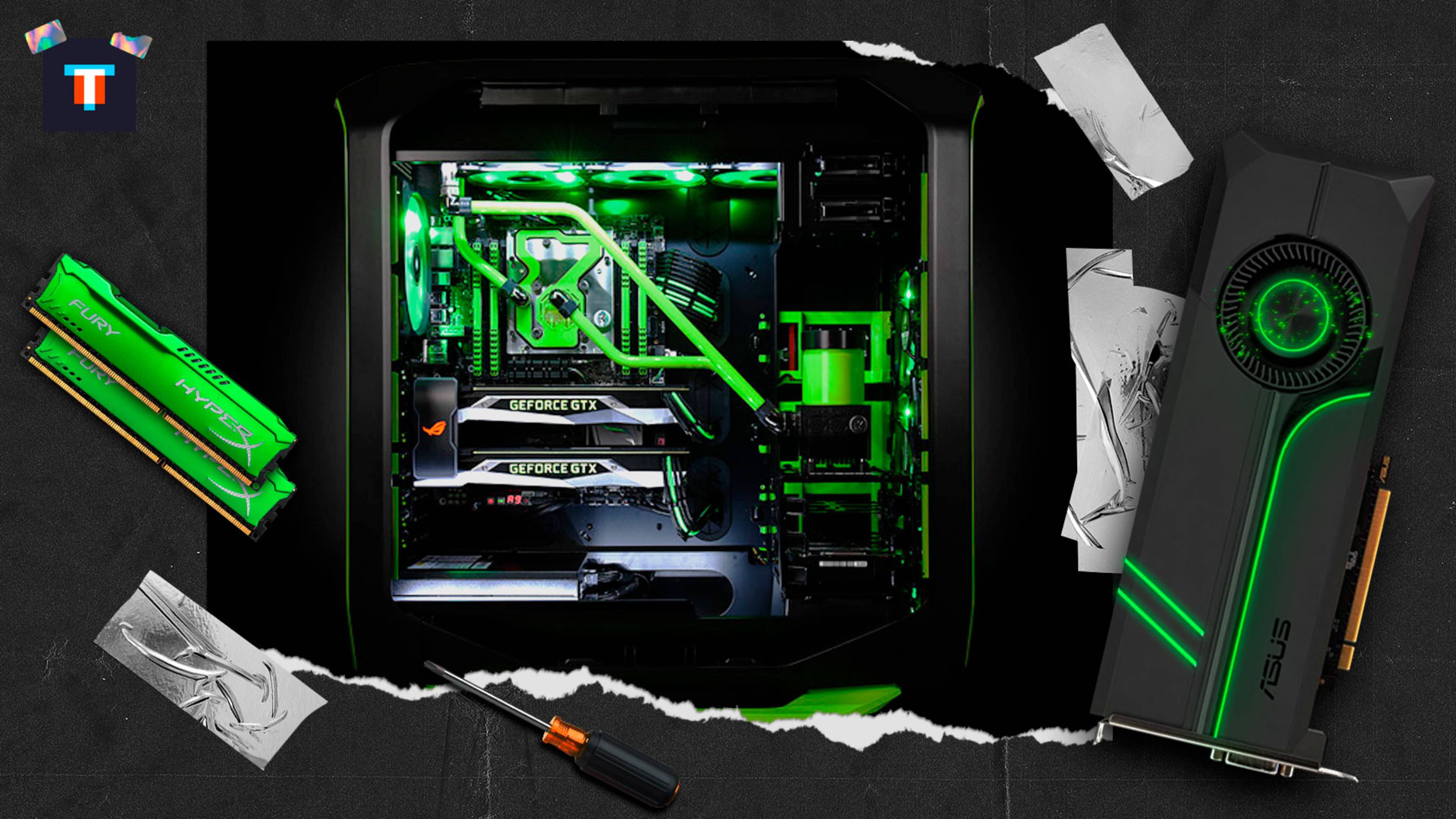 Сборка ПК на стриме! Ryzen 9 5900x и GTX 1080ti . ПК для работы в 3D