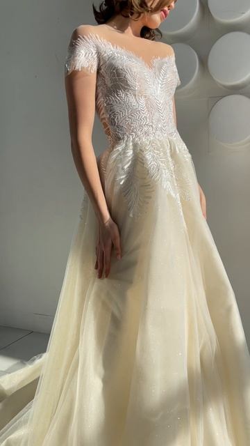 Свадебное платье Магика из коллекции «Sposame!» от бренда Anna Kuznetcova