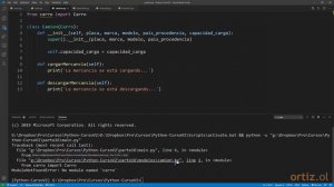 Python Curso V2: 346 Creación de una Instancia de la Clase Camión - Consulta de Propiedades