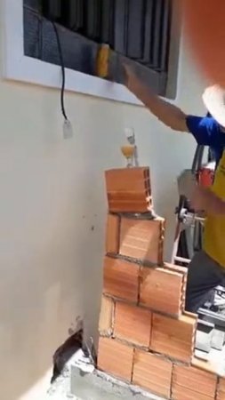 NOVA TÉCNICA DE ASSENTAR TIJOLO