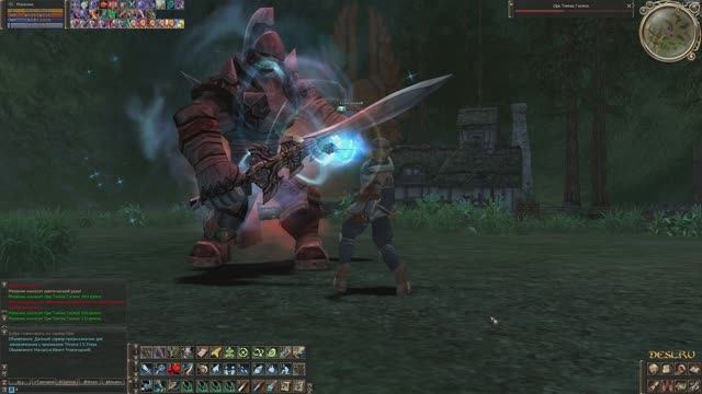 Lineage 2 Freya: Рейдовый Босс "Орк Тимак Госмос" 45 ур.(Raid Boss Timak Orc Gosmos 45 Lvl)