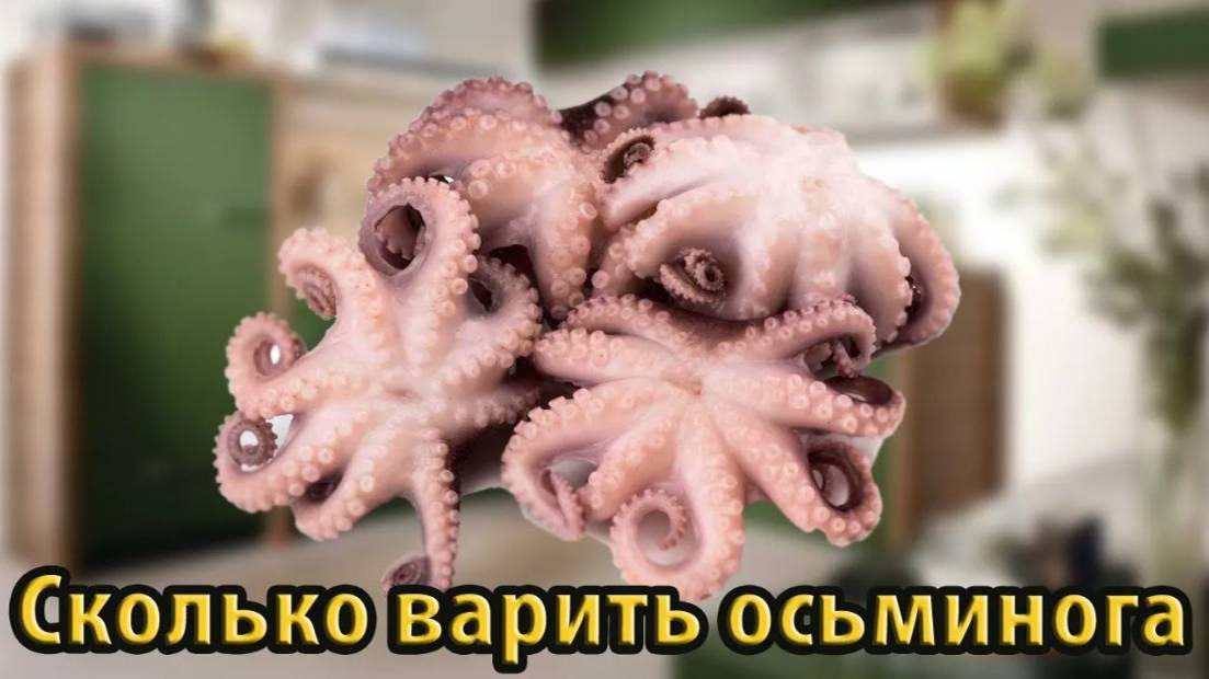 Сколько варить осьминога