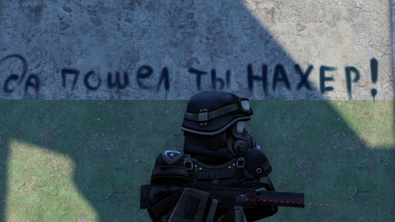 в окно