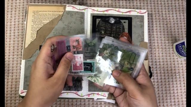 Art Journal With Me  relaxing art designing scrapbook