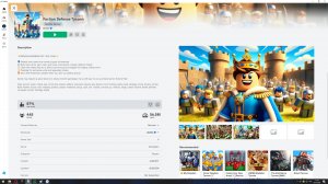 я стал синим королём в Roblox