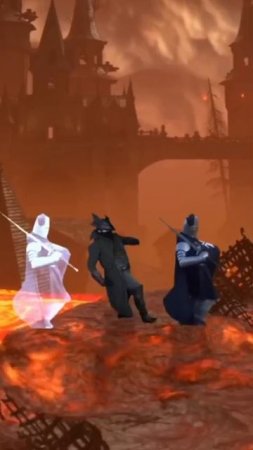 Souls like meme. Доктор Ливси, трое идут