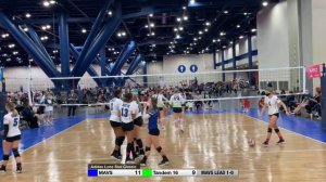 Lone Star Classic  -  MAVS vs  Tandem 16-1 - Set 2