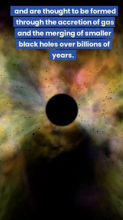The Giants Among Us: Exploring Supermassive Black Holes #shorts