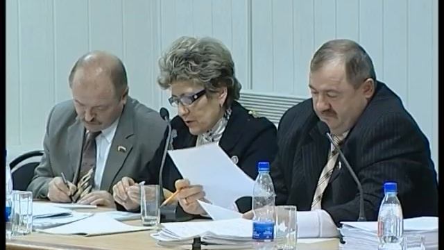 2006 12   Мегион  Заседание Думы  Принятие бюджета