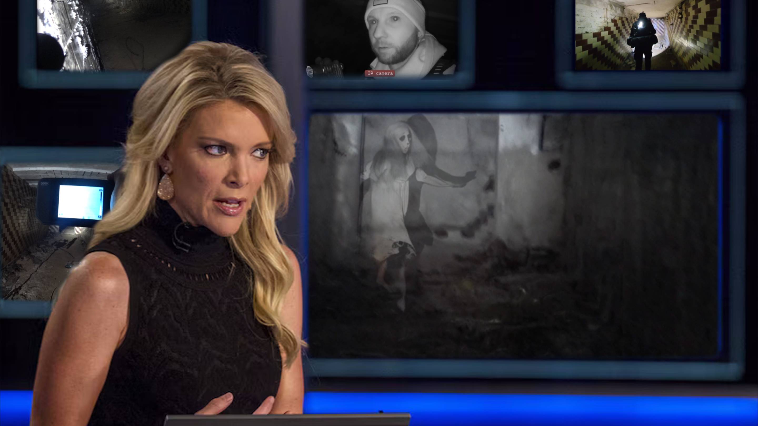 НОВОСТИ: Мужчина зафиксировал злого ПРИЗРАКА в подземельях заброшенного ...