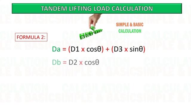 Tandem Lifting Crane Loading Calculation - Critical Lifting #lifting # ...