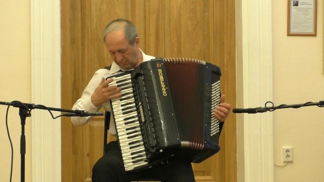 Ю.Пешков Вальс "Посвящение" (жене) Владимир НИКУЛИН (аккордеон)