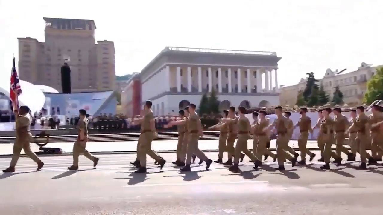 Україна 2021 Військовий парад. Военный парад в Киеве - Ukraine 2021. Military pa