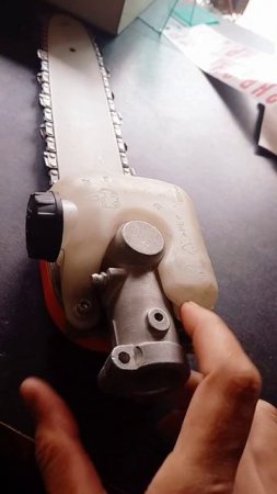 brush cutter attachment  chain saw