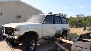 75 SERIES LAND CRUISER BUILD  - PART 6 - MOVING THE LX450 TO STEAL THE CHASSIS