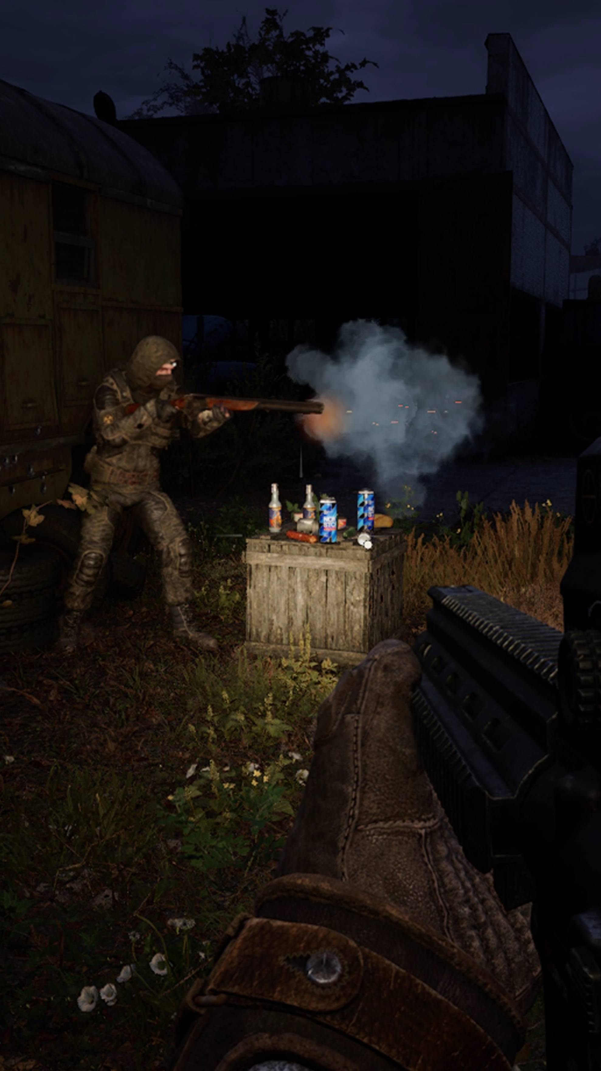 Друзья нпс не поделили колбасу в stalker 2. #варта_сталкер_2 #stalker_2_steam