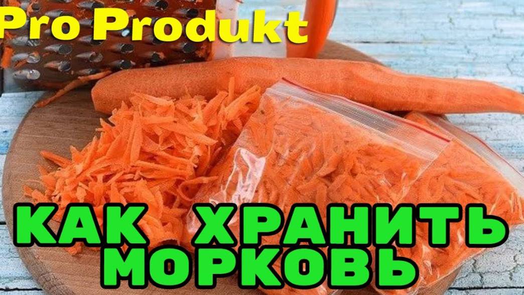Как хранить морковь в погребе, холодильнике, в квартире и на зиму