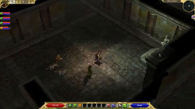 Titan Quest #8: Тут могла бы быть концовка игры - вроде как затопчем босса из заставки, но - нет!