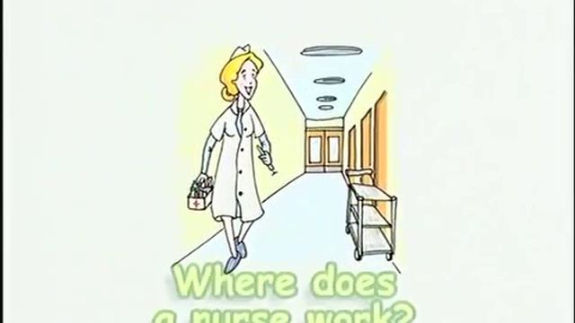 Spotlight 4 SB Module 2 A Working Day - Look & Answer - Where does ... work