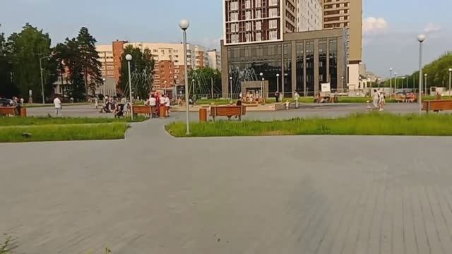 Новый фонтан Верхней Пышмы.