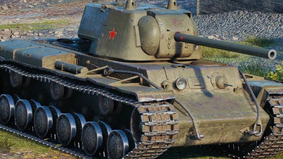 Играю на КВ-1Э
