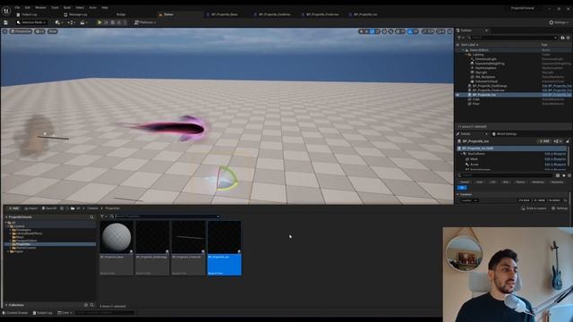 2. How to Shoot Projectiles  Unreal Engine 5 Tutorial Arrows Spells Bullets  more  ue5_10