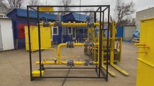 ГРУ-50-2С-У4-СГ Газорегуляторная установка на раме