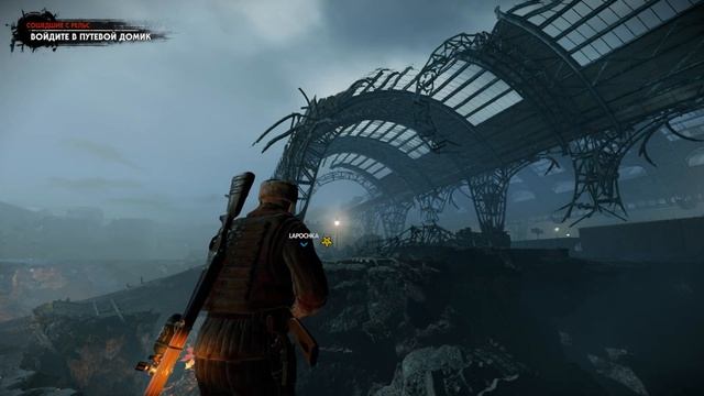 Zombie Army 4 BRUTAL-coop 01 mission 3chapter_walkthrough(together)