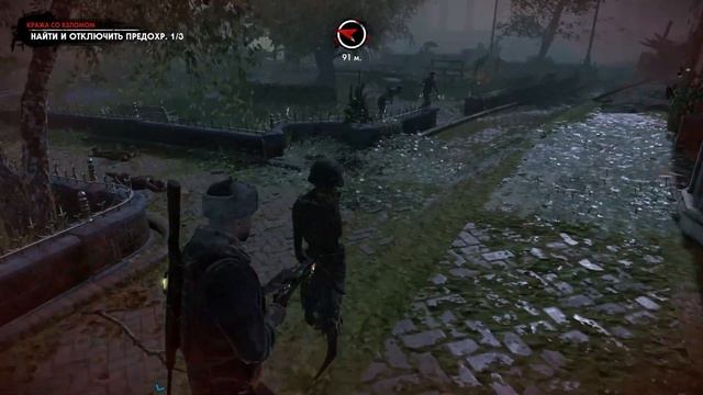 Zombie Army 4 BRUTAL-coop 04 mission 1chapter_walkthrough(together)