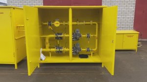 ГРПШ-13-2НУ1-СГ Газорегуляторный пункт шкафной с катушкой под измерительный комплекс