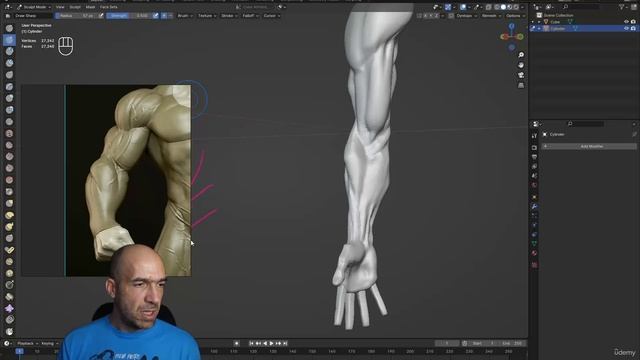 8 - Making a Bridgeman arm pt2
