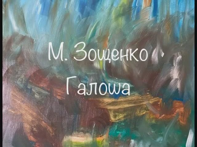 М. Зощенко "Галоша"