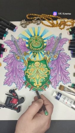 Дизайн проект итальянского доспеха
