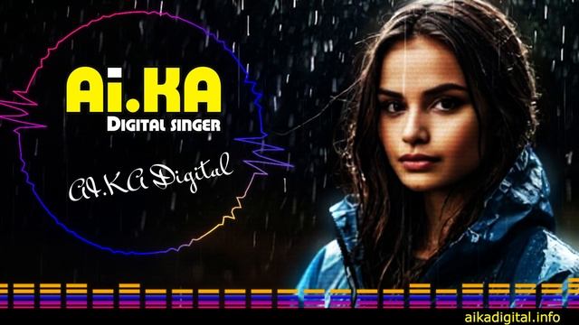 The sky is crying with rain - AI.KA Digital Singer
