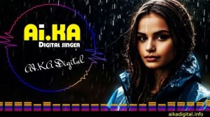 The sky is crying with rain - AI.KA Digital Singer