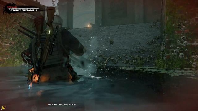 Zombie Army 4 BRUTAL-coop 02 mission 4chapter_walkthrough(together)