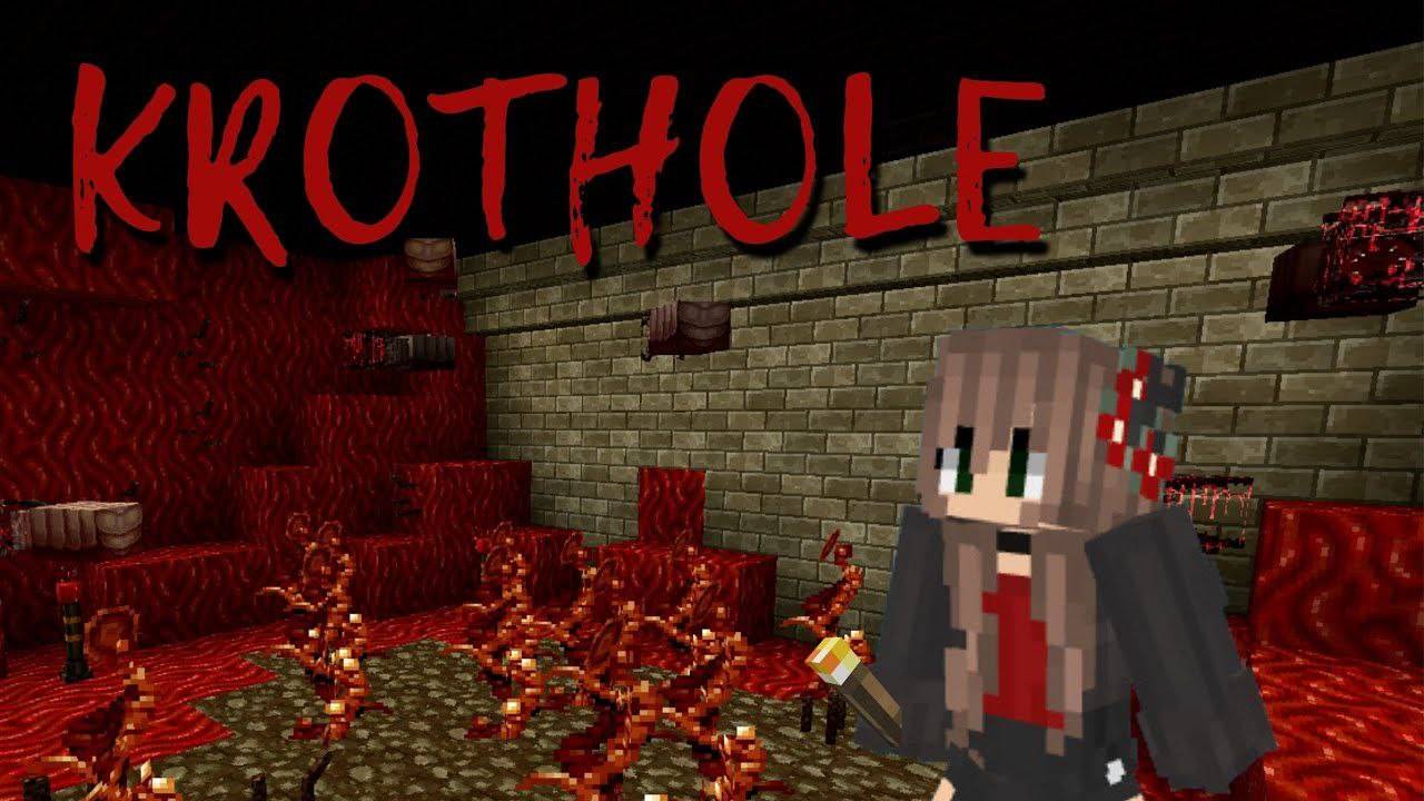 Krothole \\ Жертва! \\ Ужасы в майнкрафт \ Прохождение карты