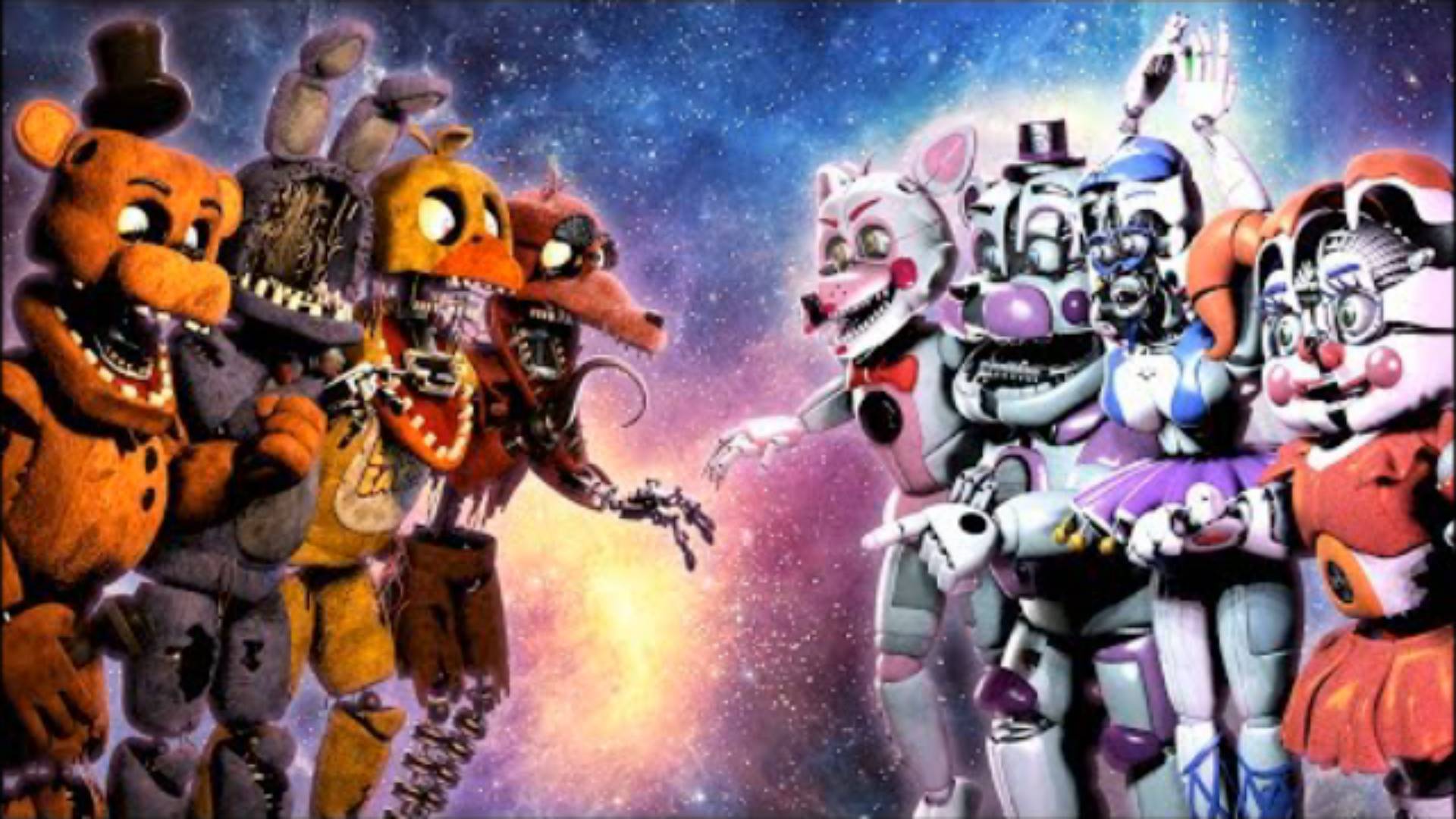 Withered vs Funtime [SFM FNAF]
