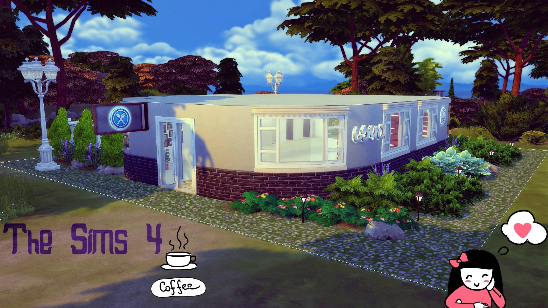 THE SIMS 4|CAFE