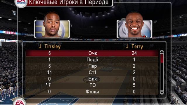NBA LIVE 2005: Indiana Pacers 182, Dallas Mavericks 127
